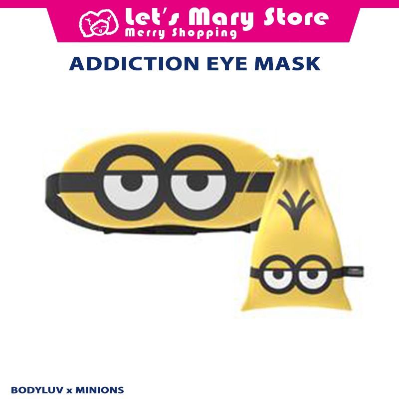 Korea Authentic BODYLUV x MINIONS Addiction Eye Mask Lets Mary Store ...