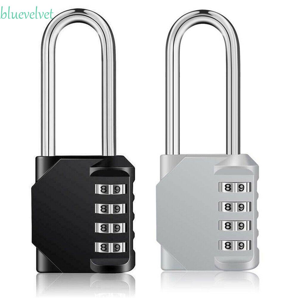 BLUEVELVET Alloy Number Locks Durable Padlock Smart Lock Backpack ...