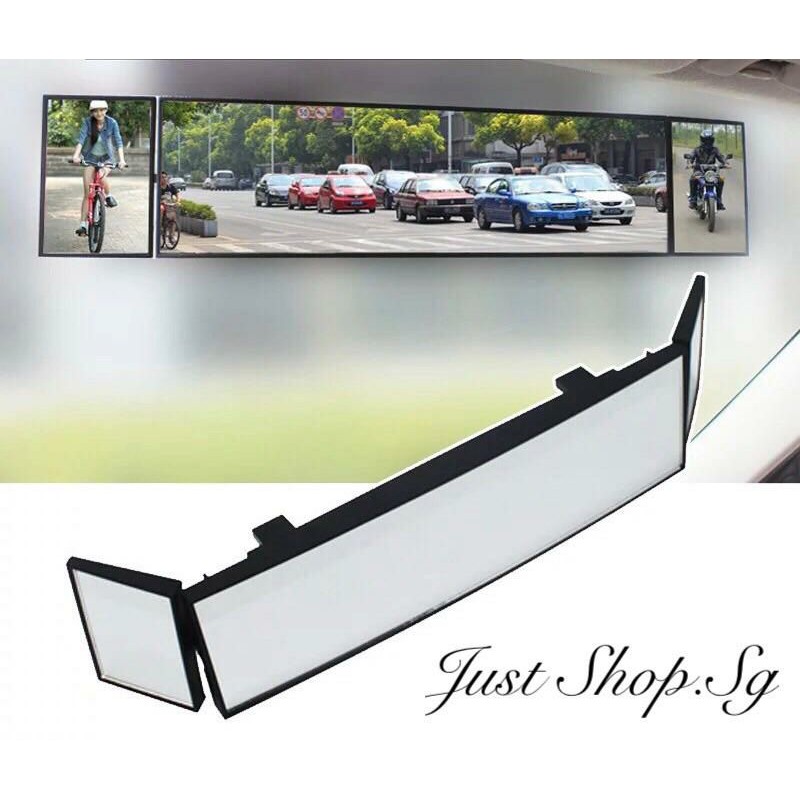 SG Instock!! Tri Fold Car Rear View Mirror | Shopee Singapore