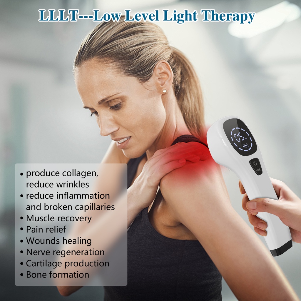 KTS LLLT Handheld Physical Therapy Device Home Skin Care Pain Relief ...