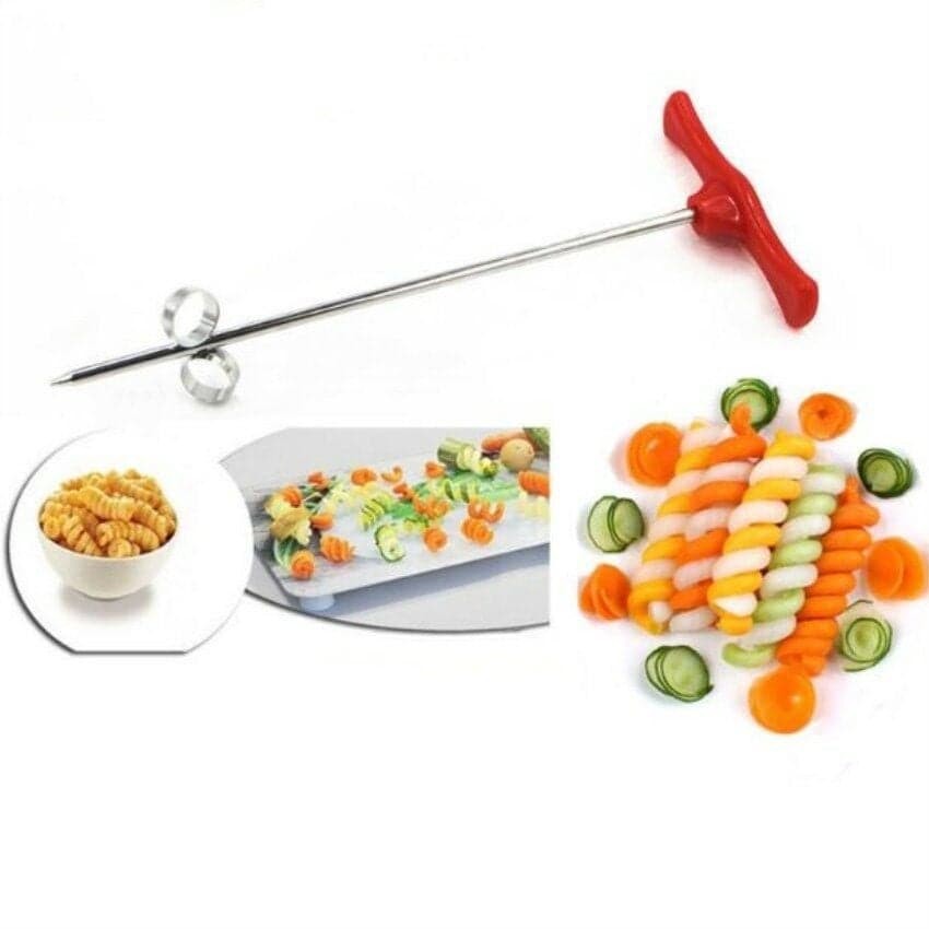 Curly Fries Cutter Potato Tornado Spiral Cutter Twister Slicer Fry ...