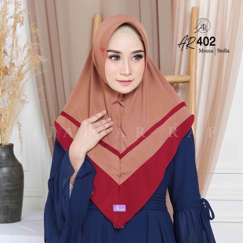 Hijab Ar Rafi | Ar 402 Instant Hijab (anniha Collection) | Hijab Ar ...