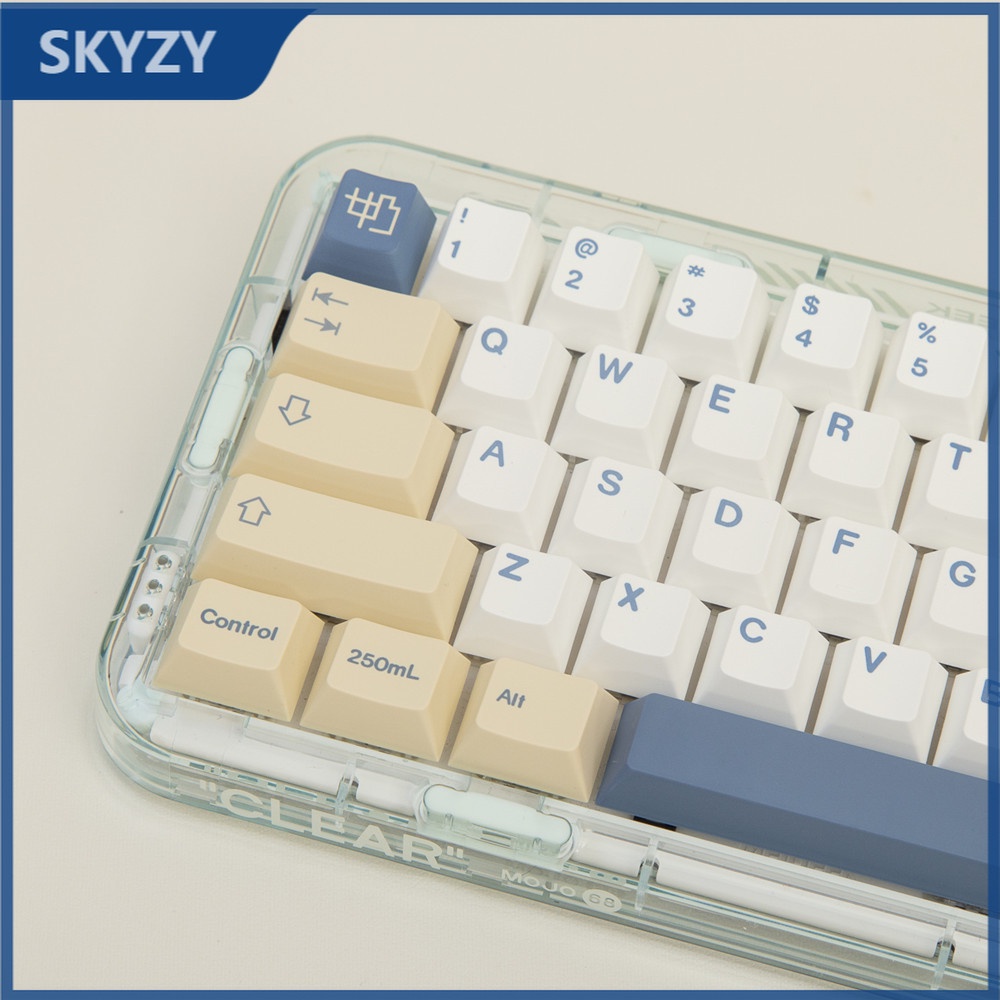 GMK Soyamilk Keycap Cherry Profile 135 keys PBT DYE SUB mechanical ...