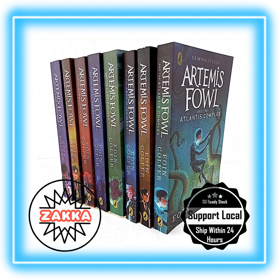 [Ready Stock] Artemis Fowl Series (8 Books) | Shopee Singapore
