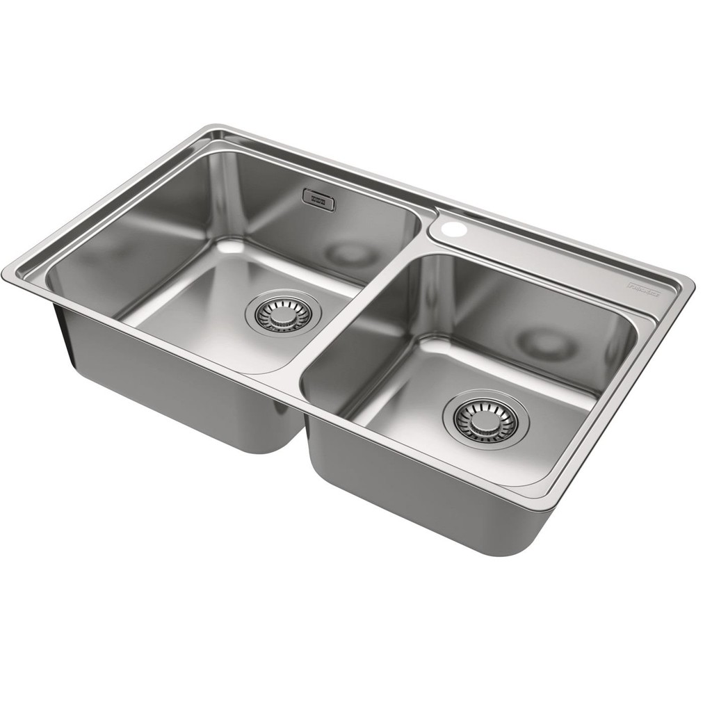 Franke SS304 Double Bowls Kitchen Sink BCX620-42-35 | Shopee Singapore
