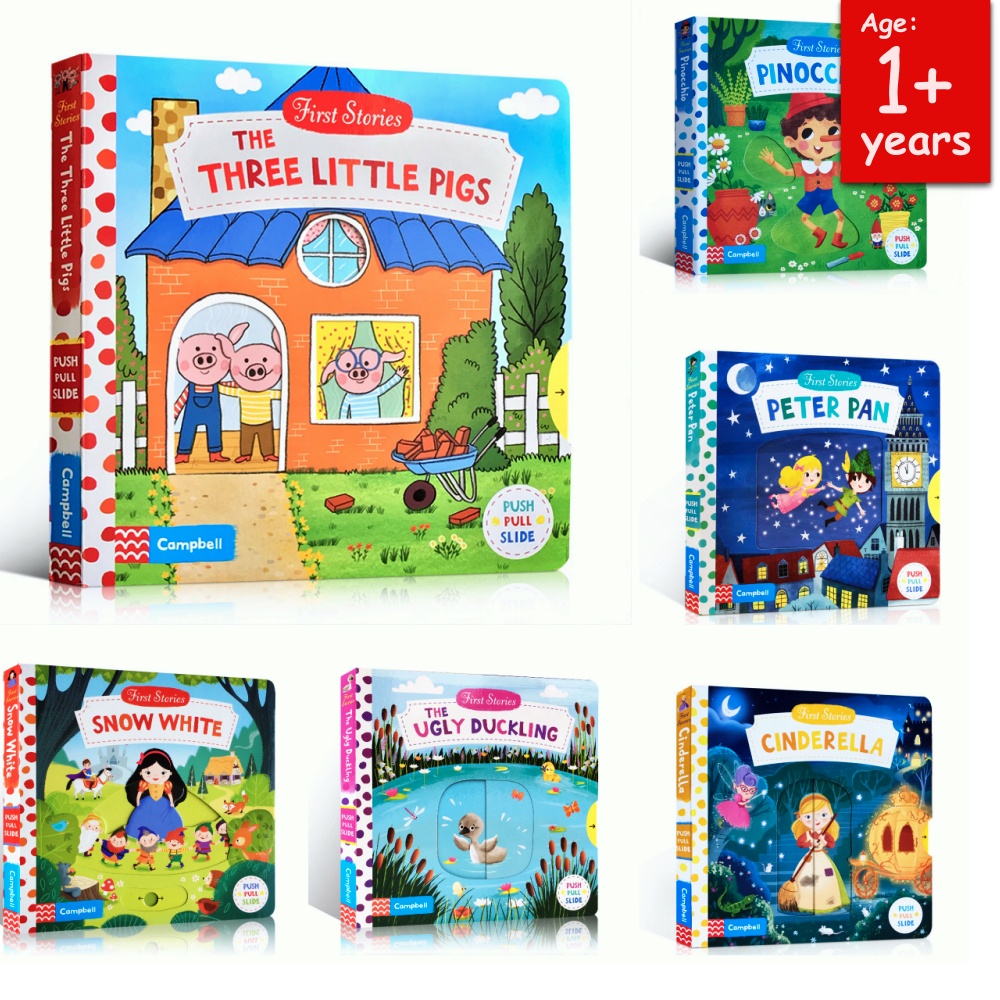 SG | First Stories Fairy Tale Interactive Story Book Toddler Kid Baby ...
