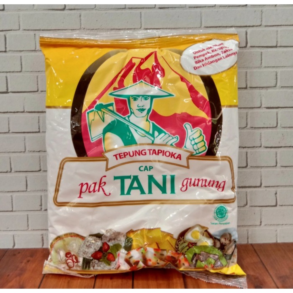 Pak Tani Gunung Sago / Tapioca Flour Tani Rose Brand 500gr | Shopee ...