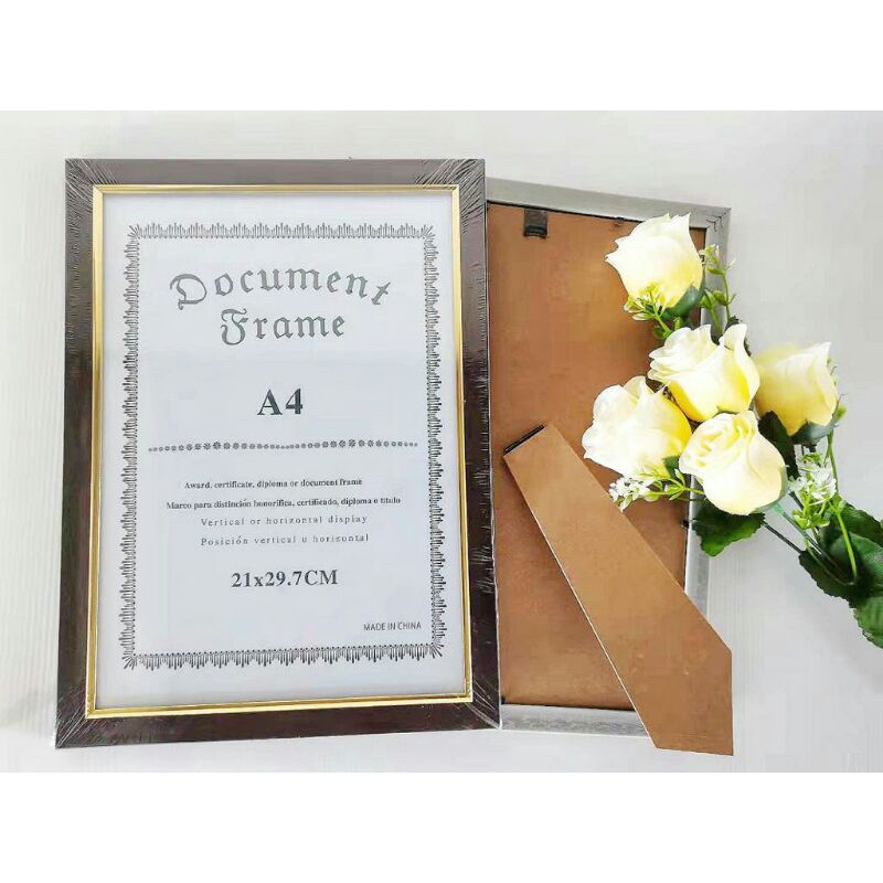 A4 certificate frame with stand /A4 sijil frame with stand/(a4-011 ...