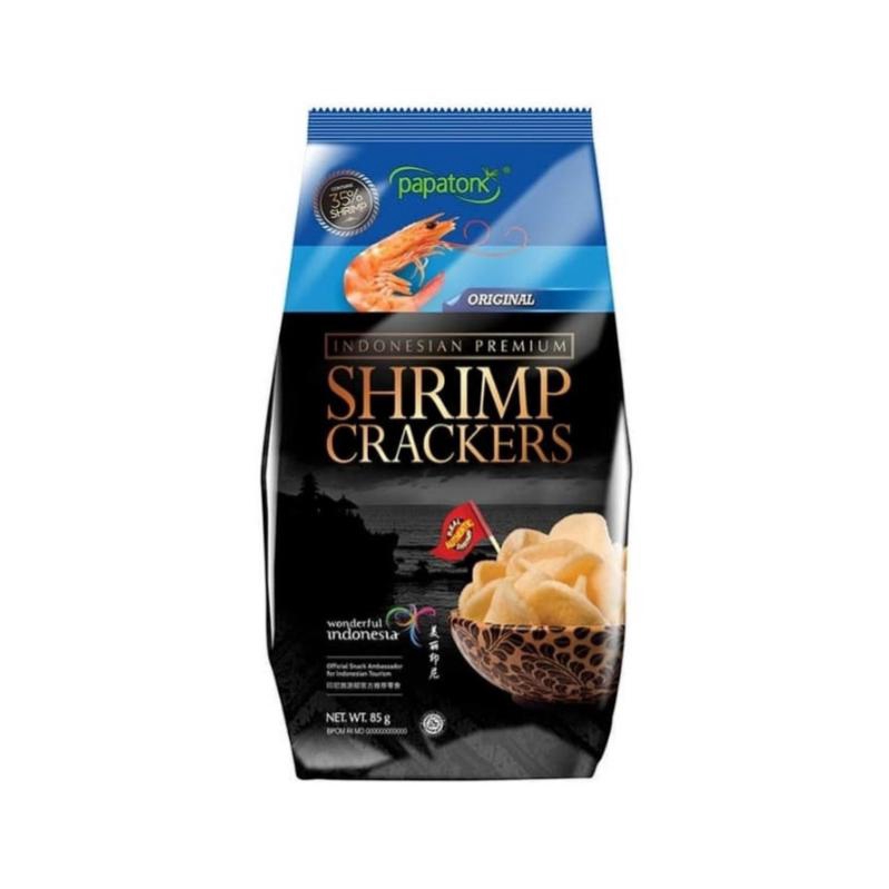 Papatonk Shrimp Cracker 85g Original - PMXD | Shopee Singapore