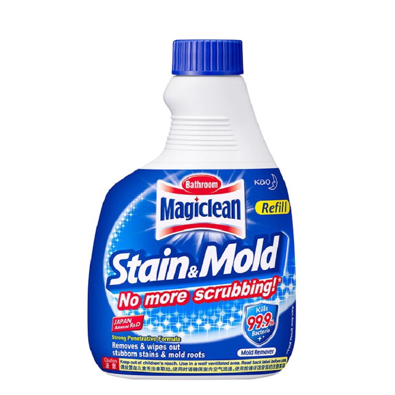 LOWEST PRICE Kao Magiclean Bathroom Stain & Mold Refill Carton 400ml x ...