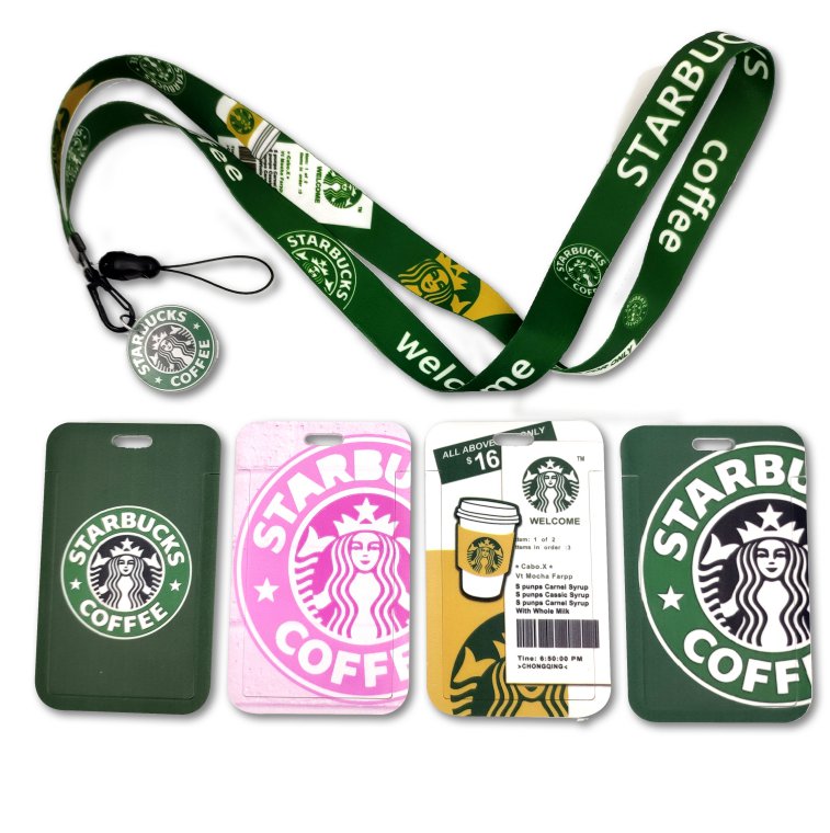Starbucks card holder Transfer card kindergarten door card cover ...