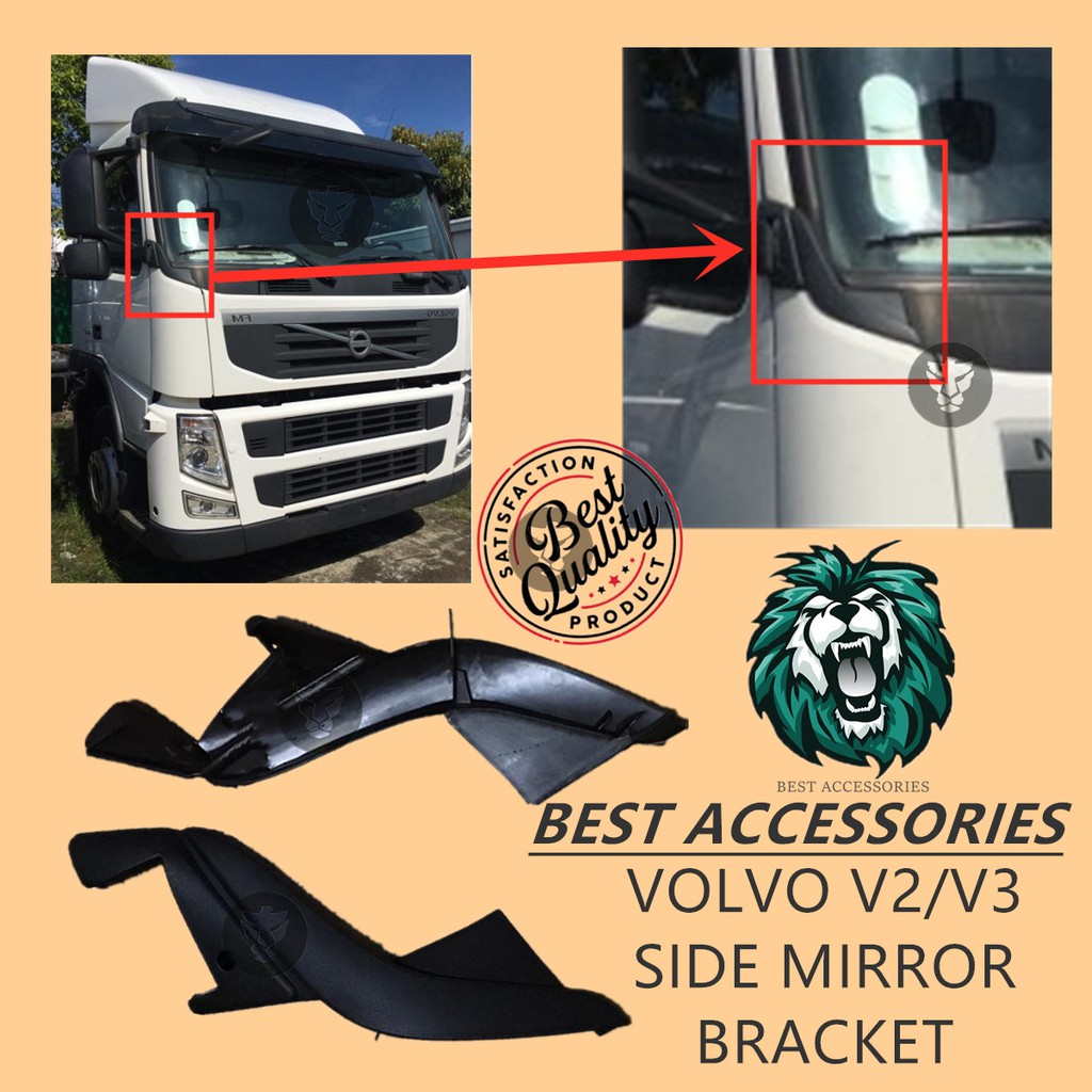 VOLVO V2 AND V3 MODEL SIDE MIRROR BRACKET HIGH QUALITIES | Shopee Singapore