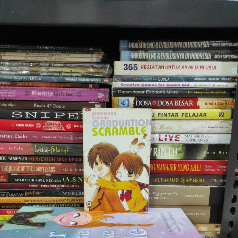 ORIGINAL COMIC GRADATION SCRAMBLE NISHIMURA TOMOKO COMIC USED | Shopee ...