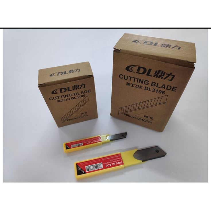 [DL鼎力] Cutting Blade Refill sharp film engraving blade 美工刀片 锋利的薄膜雕刻刀片 ...
