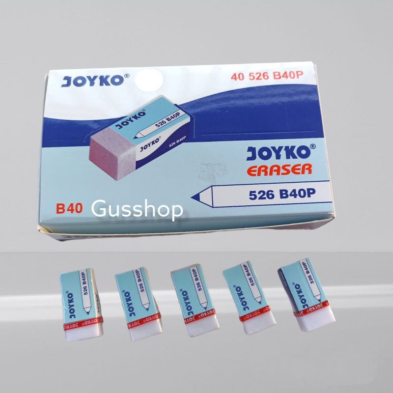 Joyko SMALL ERASER 1PK (CONTAINS 40 PCS) | Shopee Singapore