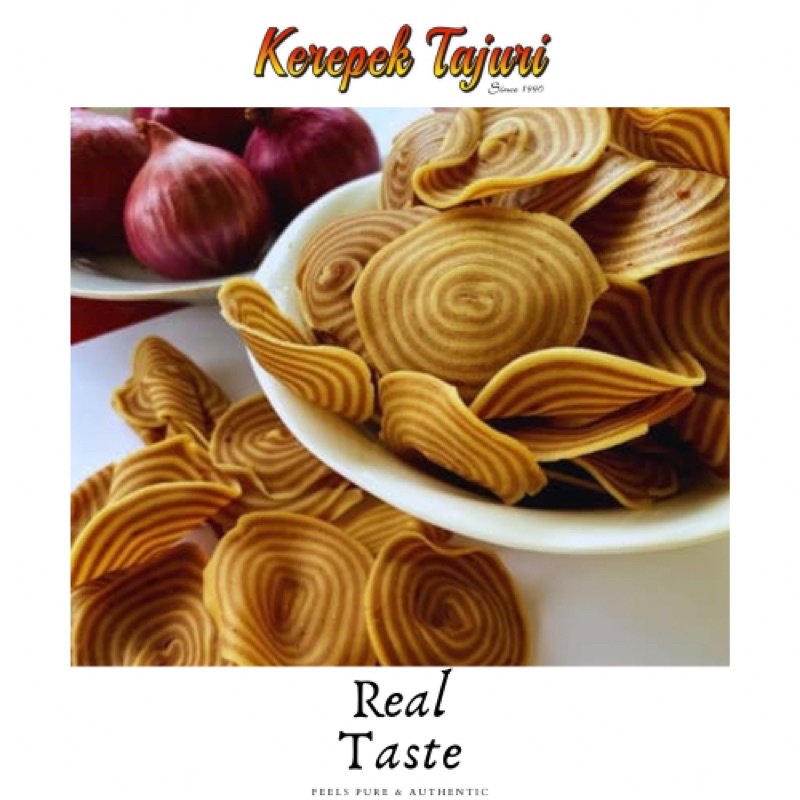 Kerepek Bawang Tajuri 500GRAM Onion Crispy Snack 500gram Kudapan | Shopee Singapore