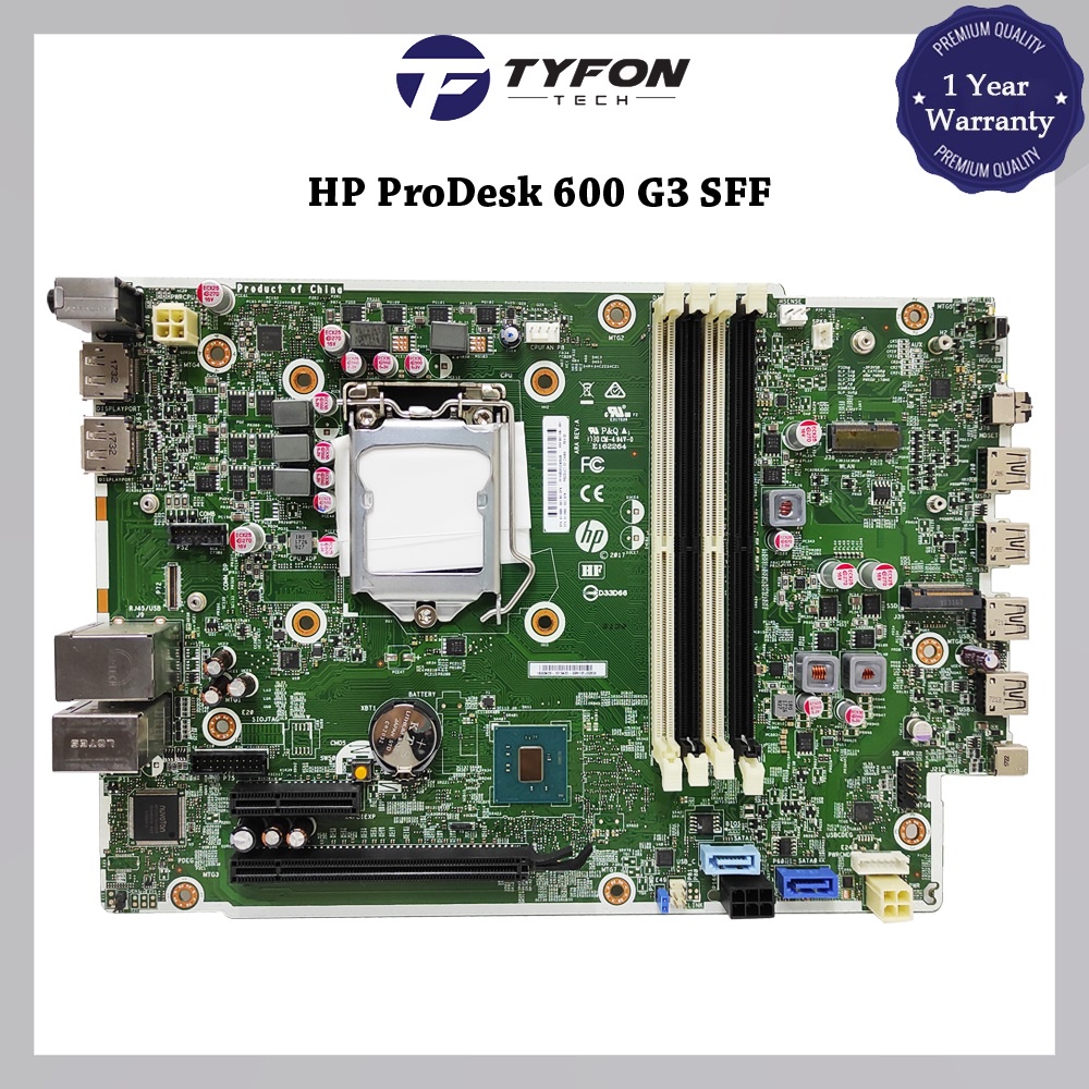 HP ProDesk 600 G3 SFF LGA1151 Motherboard 911988-001 911988-601 901198 ...