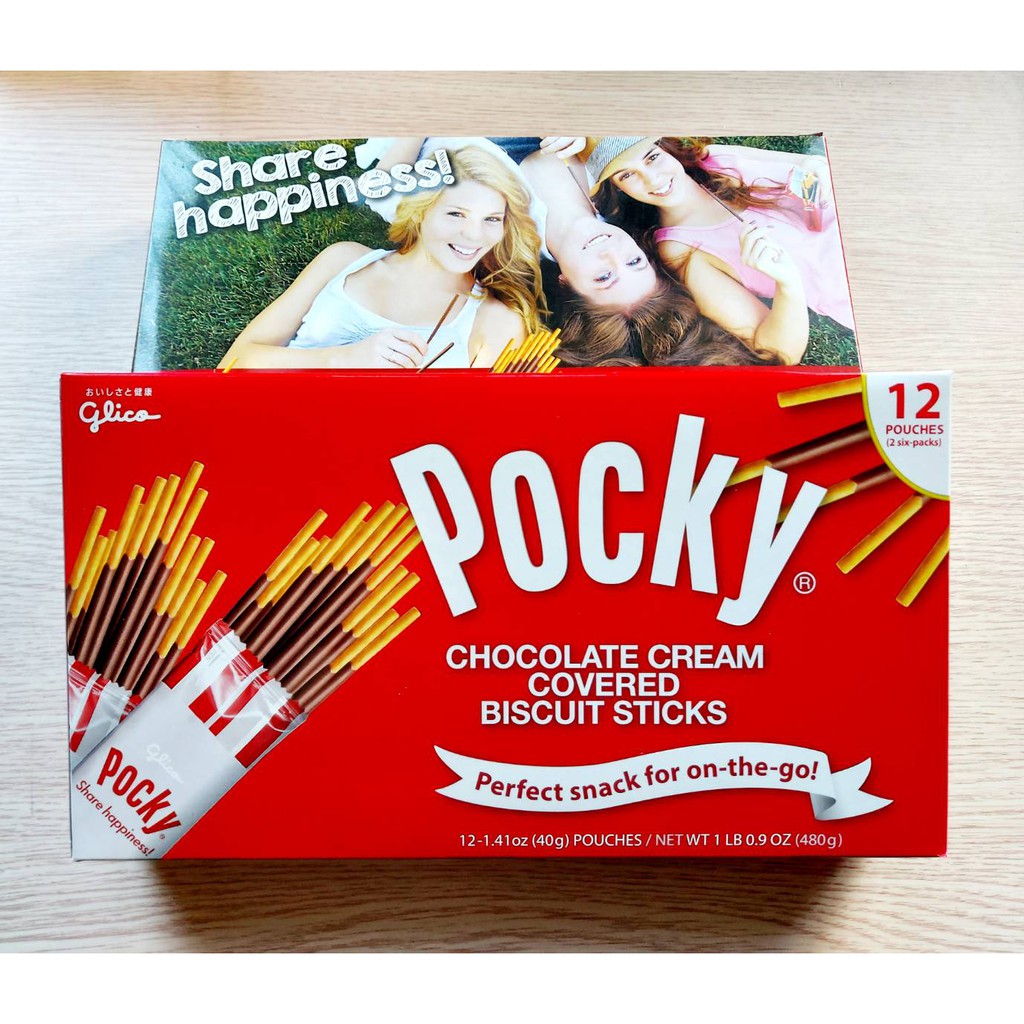 Costco Glico Pocky Chocolate Flavor Bar 40g X 12pcs | Shopee Singapore