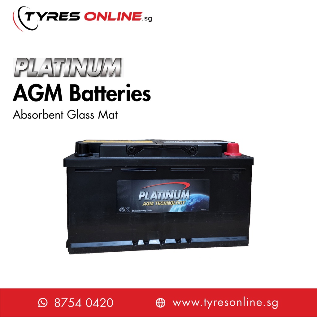Platinum AGM Batteries | Shopee Singapore