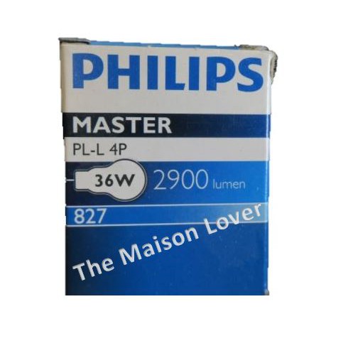 PHILIPS Master PL-L 4 Pin 36W PLL Light Tube 827 840 865 | Shopee Singapore