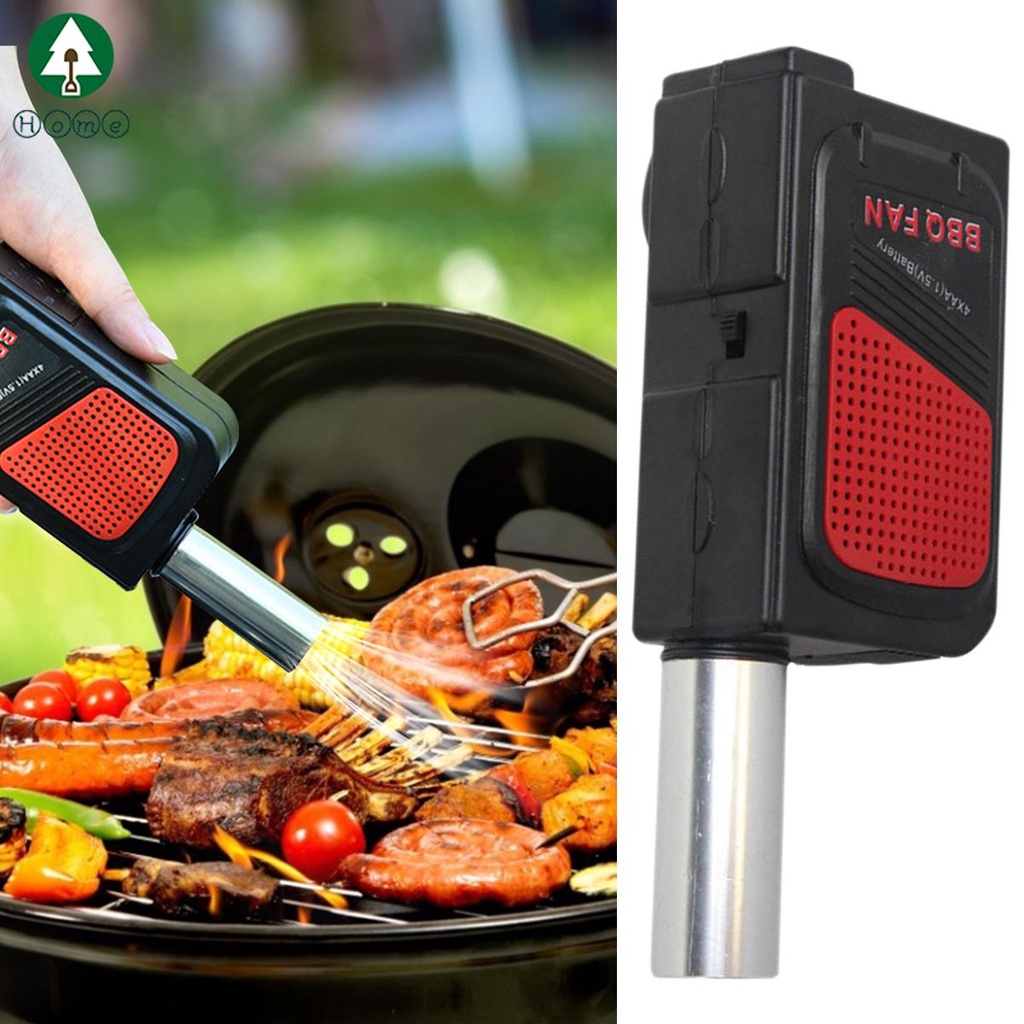 BBQ Fan Electric Blower Handheld BBQ Fan Air Blower Fan Portable ...