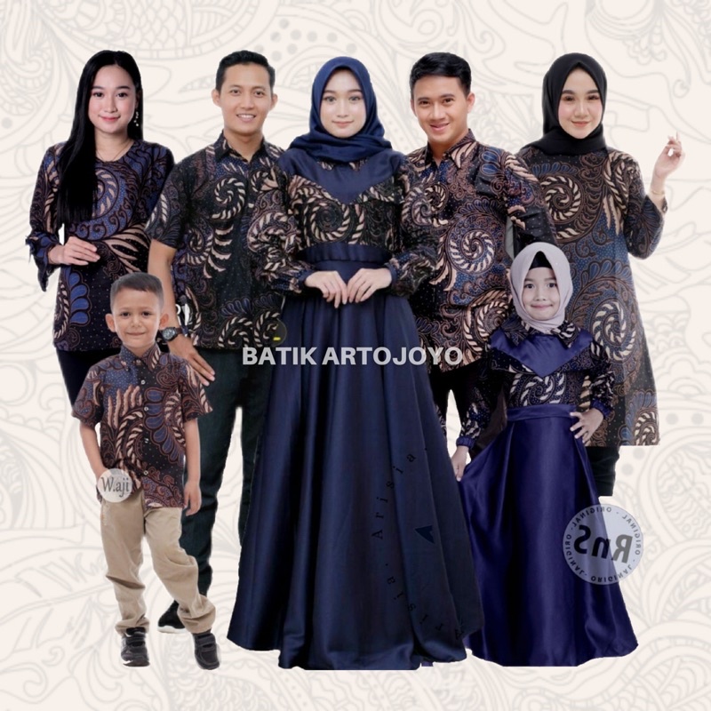 The Latest modern Family couple Batik Set couple Batik Robe jumbo ...
