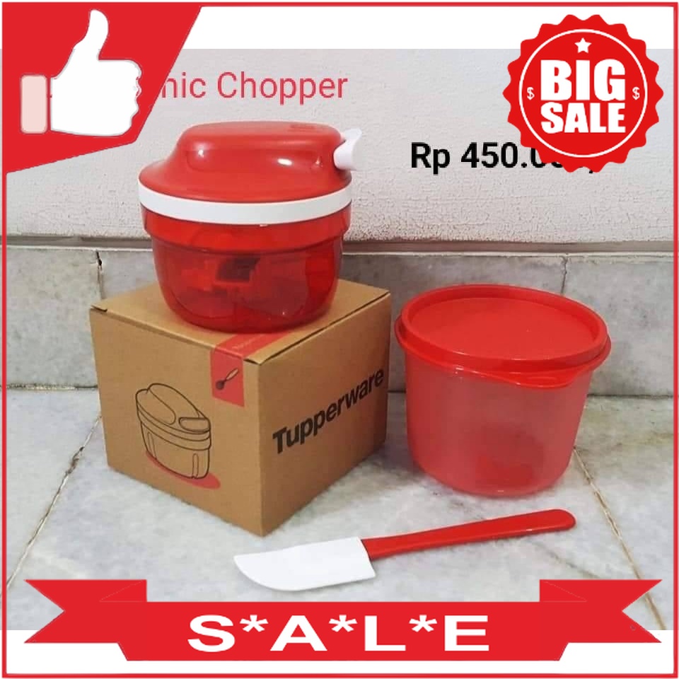 Tupperware SuperSonic Chopper with Free super sonic Original Tupperware ...
