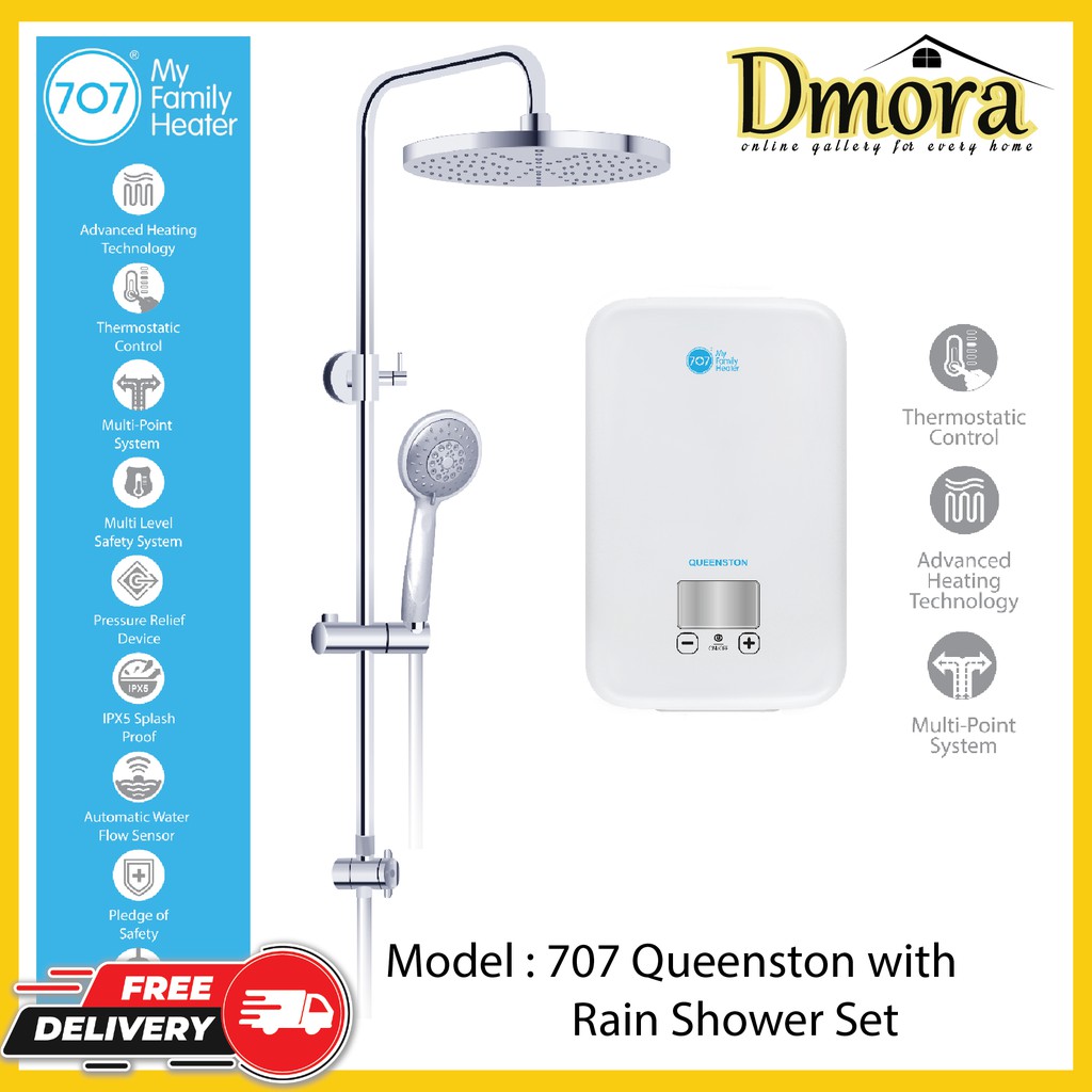 707 Queenston with Rain Shower ( Instant Heater ) | Shopee Singapore