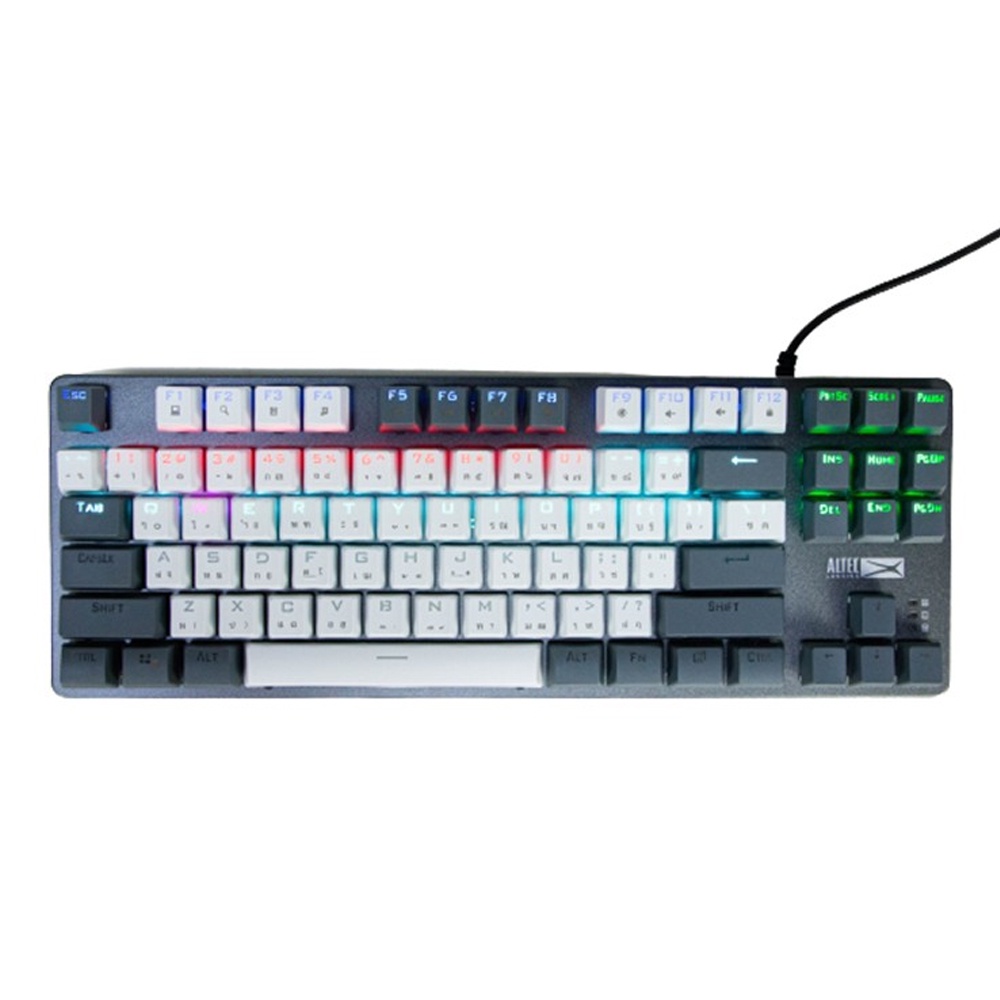 Altec Lansing Gaming Keyboard GK8404HQGW TKL Blue Switch | Shopee Singapore
