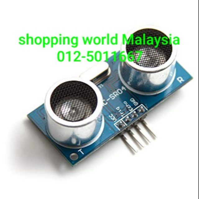 Arduino Range Finder Ultrasound Ultrasonic Sensor HC-SR04 | Shopee ...