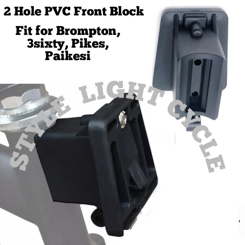 Basket Bag Folding Bike Brompton Camp Pikes 3sixty Trifold Crius Java Dahon Tern Rifle Front ...