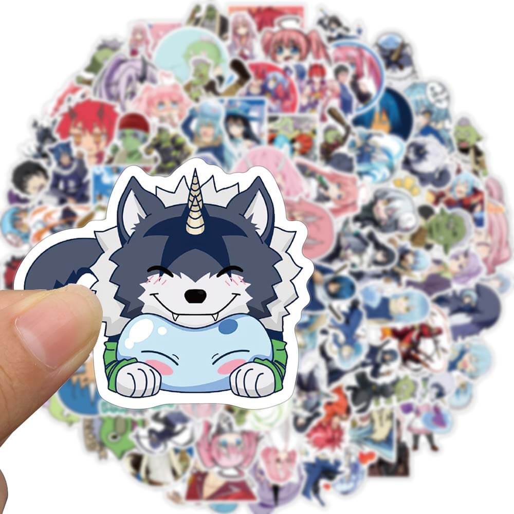 [Large stickers]100Pcs Anime That Time I Got Reincarnated As A Slime ...