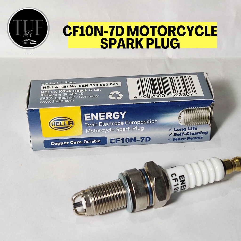 HELLA CF10N-7D MOTORCYCLE SPARK PLUG (HONDA TMX 125, HONDA XL10, SKYGOWIZARD) | Shopee Singapore