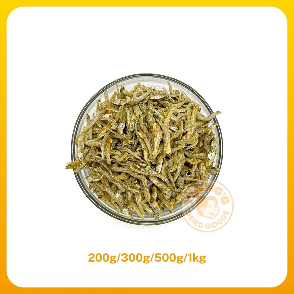 Dried Whole Anchovy/Ikan Bilis W Head 200g/300g/500g/1kg Tiangs ...