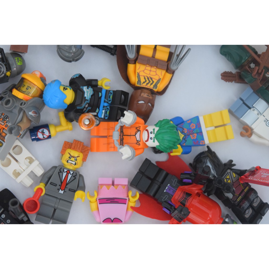 LEGO minifigures (unwrapped) | Shopee Singapore