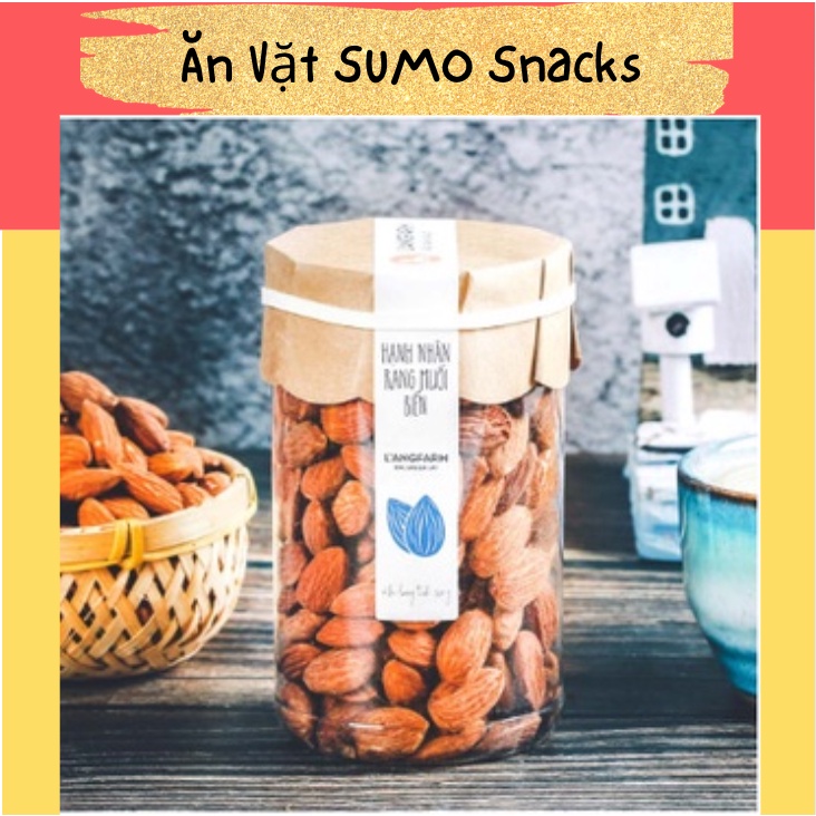 Lang Farm roasted almonds with sea salt, 240g box, gift sample - Sumo Snack | Shopee Singapore
