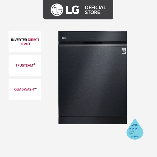 LG Top Control Dishwasher DFB227HM | Smart Wi-fi Enabled | QuadWash ...