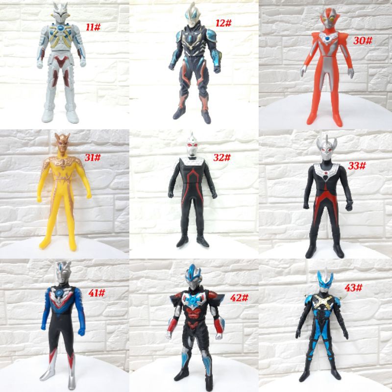ULTRAMAN RUBBER TOYS / MAINAN ULTRAMAN ( 23CM HEIGHT ) | Shopee Singapore