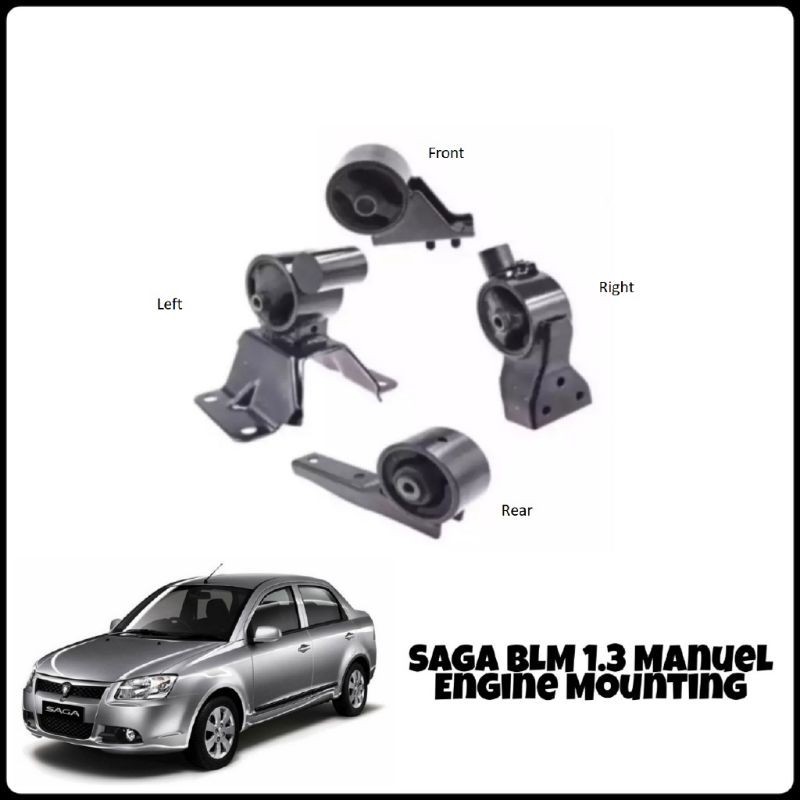 ENGINE MOUNTING - PROTON SAGA BLM 1.3 MANUAL (1 YEAR WARRANTY) | Shopee ...
