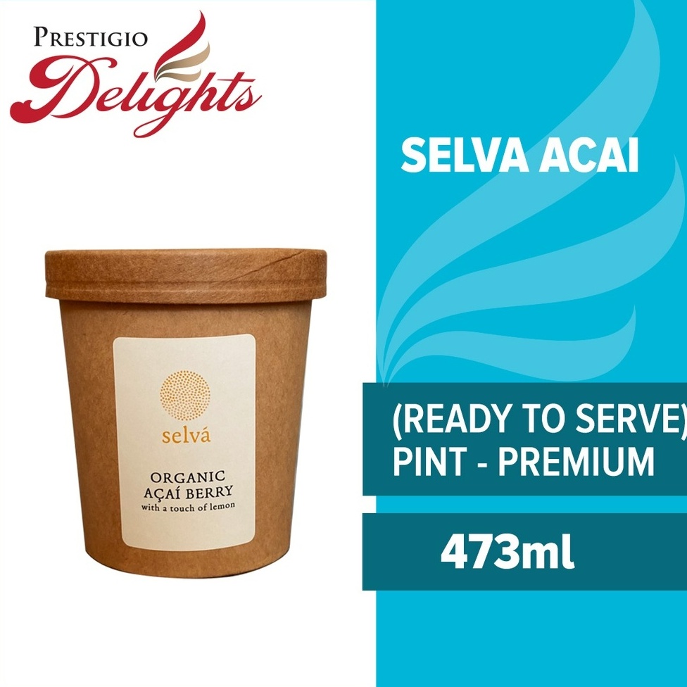 Selva Organic Acai Ready to Serve Pints 473ml - Premium, Cacao Flavour ...