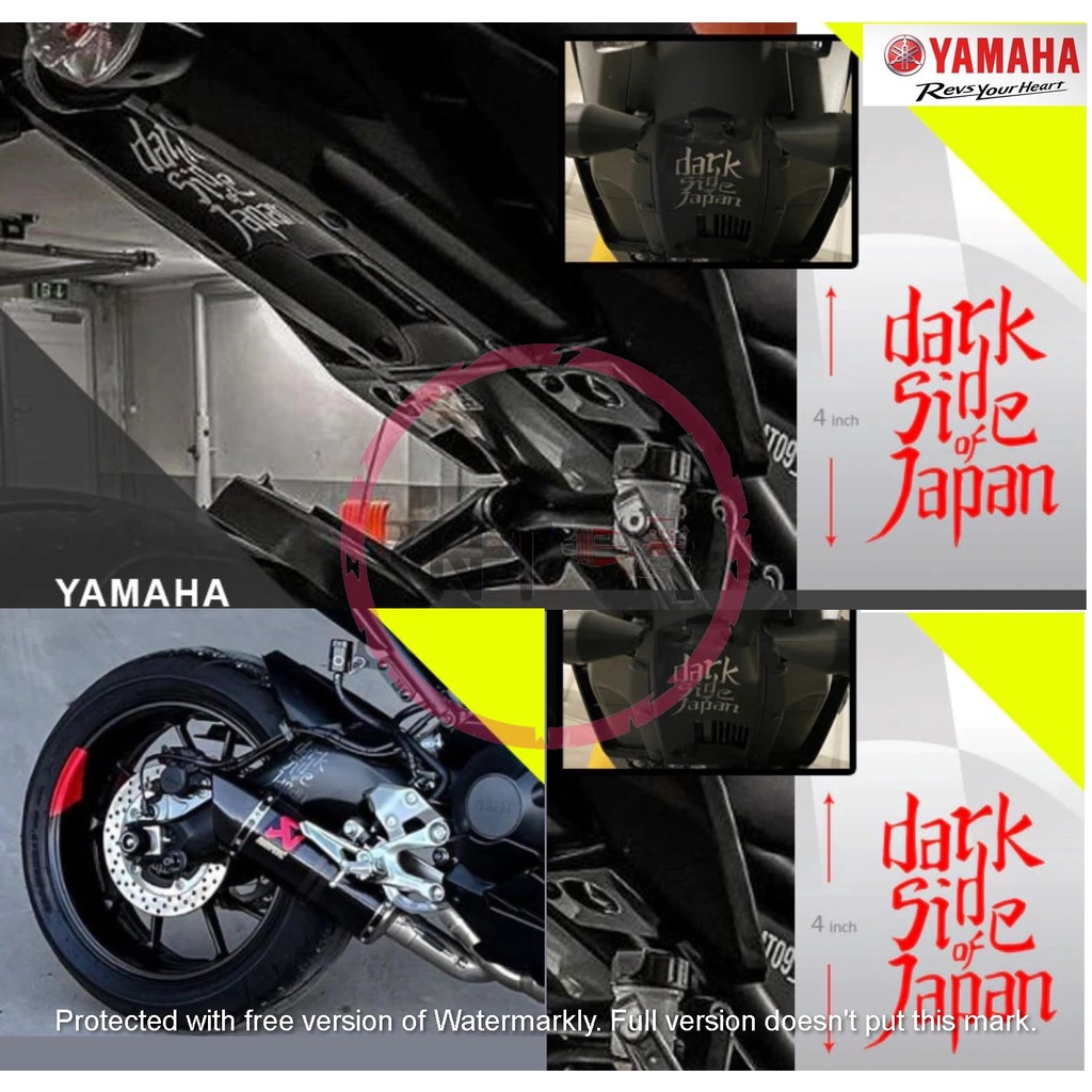 CFS395 The DARK SIDE OF JAPAN Yamaha MT07 / MT09 / MT15 / MT25 swing ...