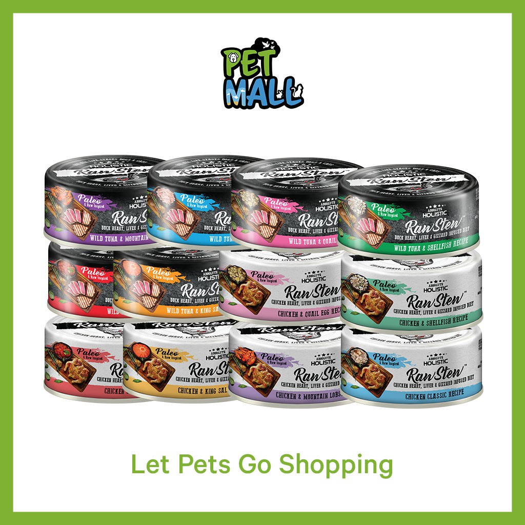 Absolute Holistic Raw Stew Wet Food For Dog and Cat 80g | Shopee Singapore