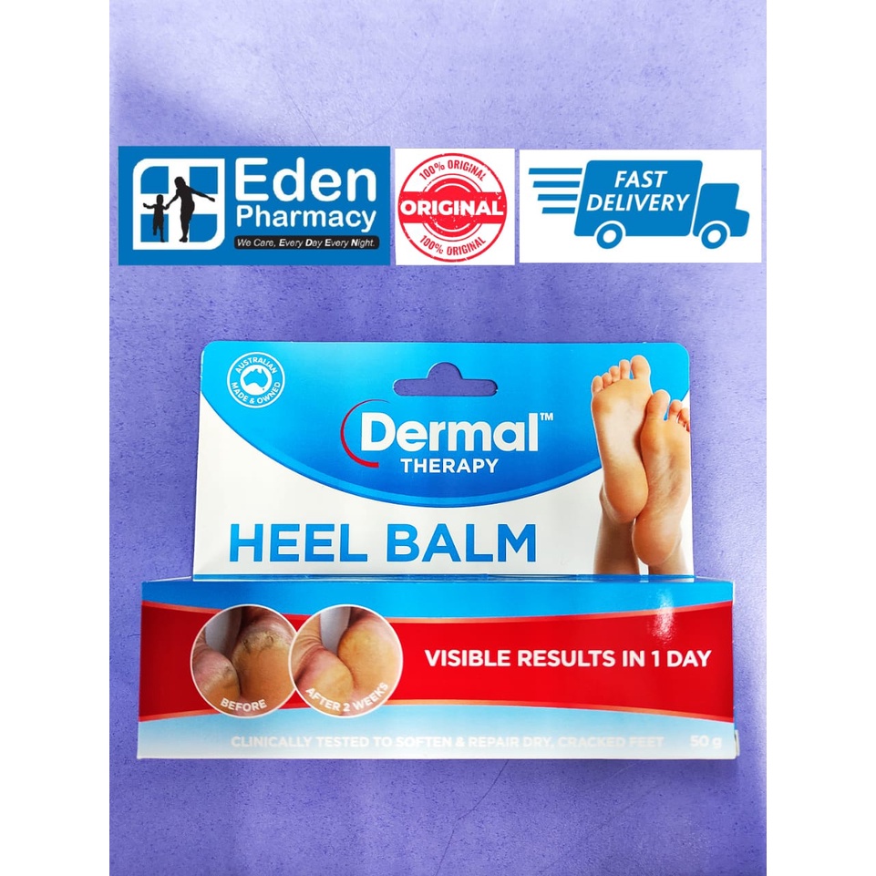 Dermal therapy Heel Balm for cracked heel ( Dermal heel balm ) 50g ...