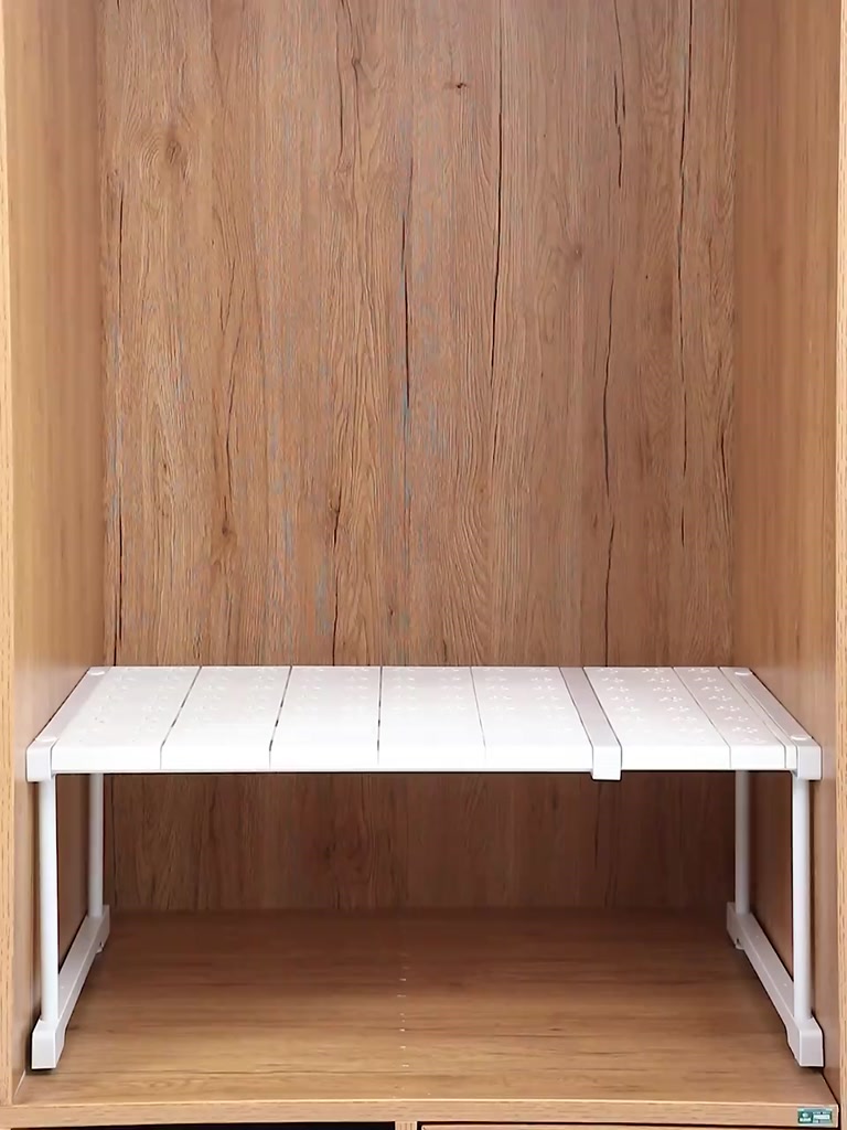 SG Stock Wardrobe Layered Partition Cabinet Compartment Retractable ...