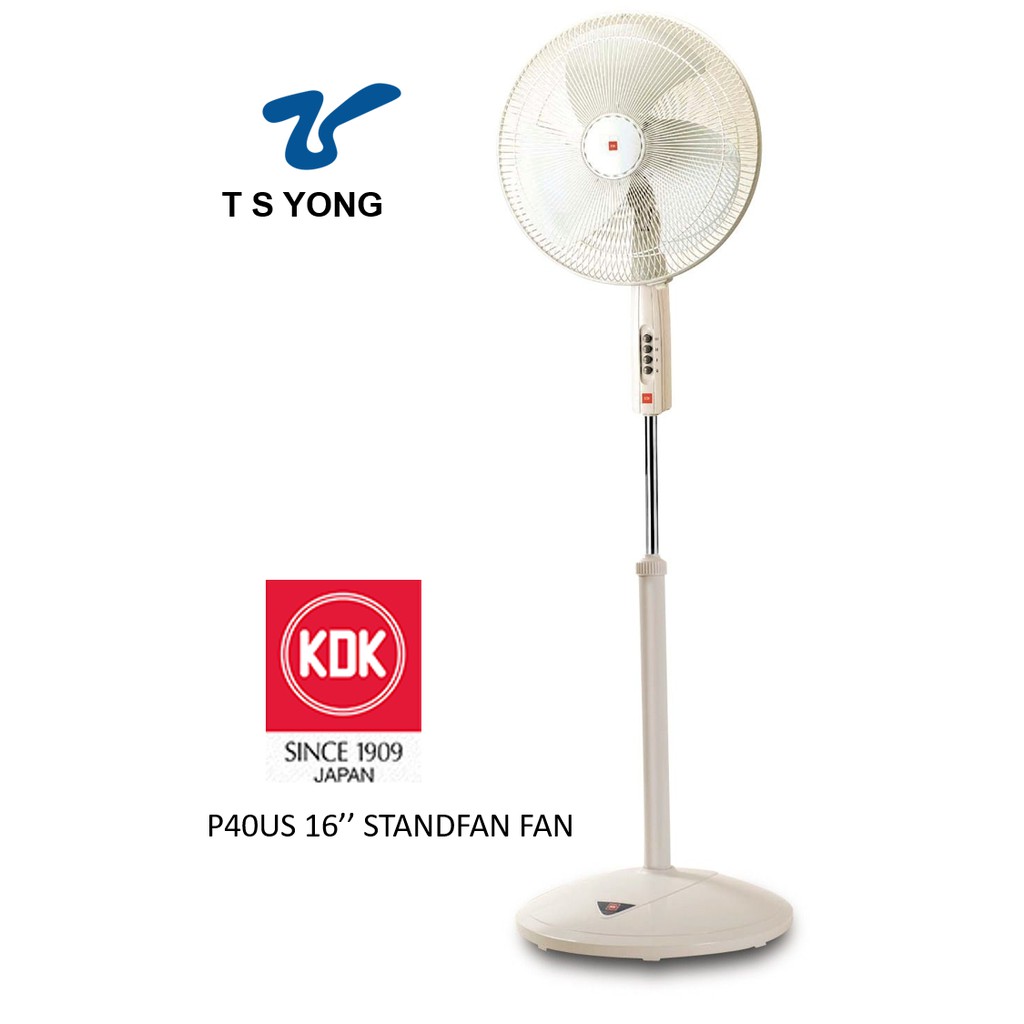 KDK P40US 16'' STANDFAN | Shopee Singapore