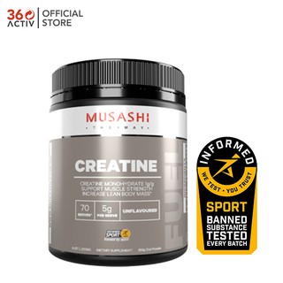 Musashi Creatine Support Muscle Strength & Increase Lean Body Mass ...