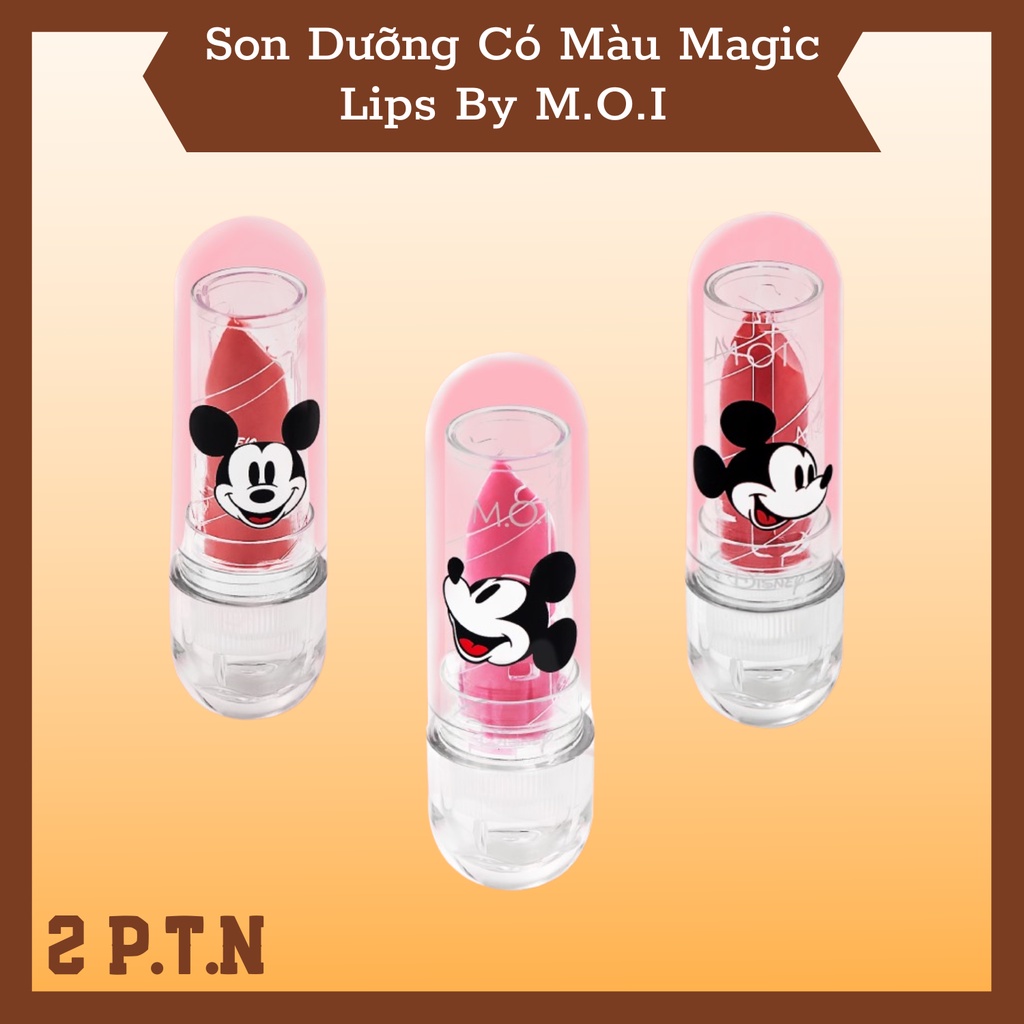 Magic Lips By M.O.I Tinted Lip Balm Provides Nutrients to Moisturize ...