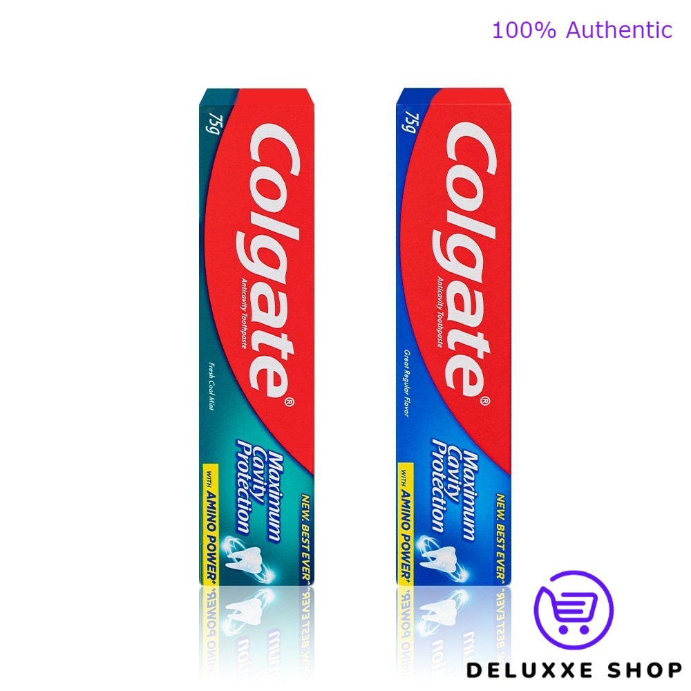 COLGATE MAXIMUM CAVITY TOOTHPASTE 75G (FCM/GRF) | Shopee Singapore