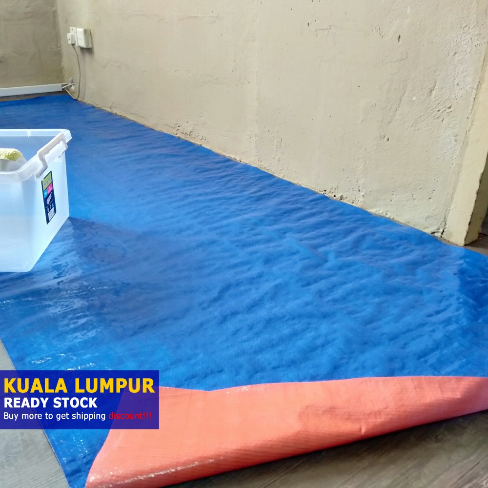 Painting Plastic Canvas, Drop Sheet for painter, High Quality, 100% ...