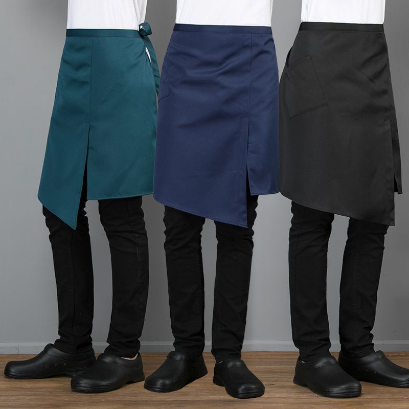 Chef Apron Half-Length Short Half-Waist Restaurant Kitchen Japanese ...